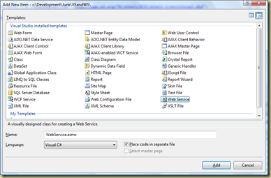 Aggregated Intelligence: Using Virtual Earth control with a Web-Service